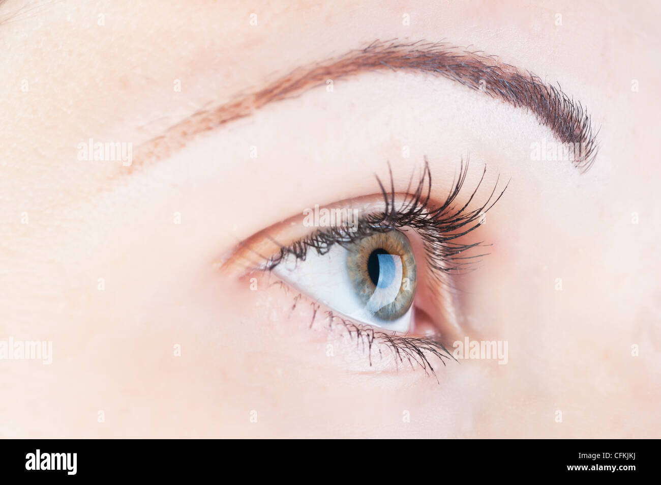 Beautiful human eye contact lens hi-res stock photography and images ...