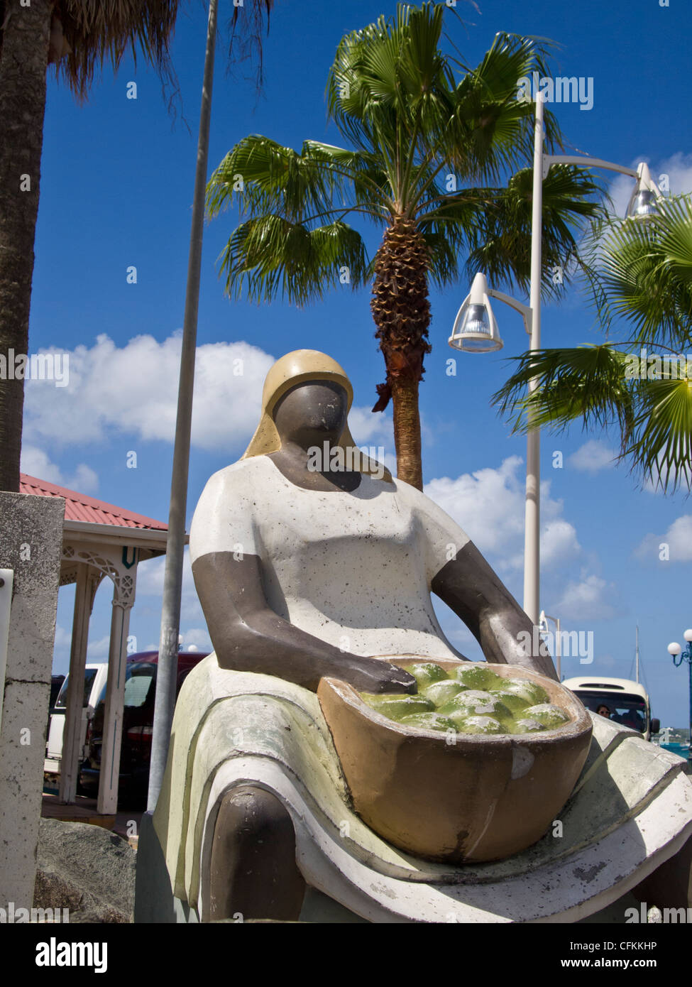 Marigot market st martin hi-res stock photography and images - Alamy