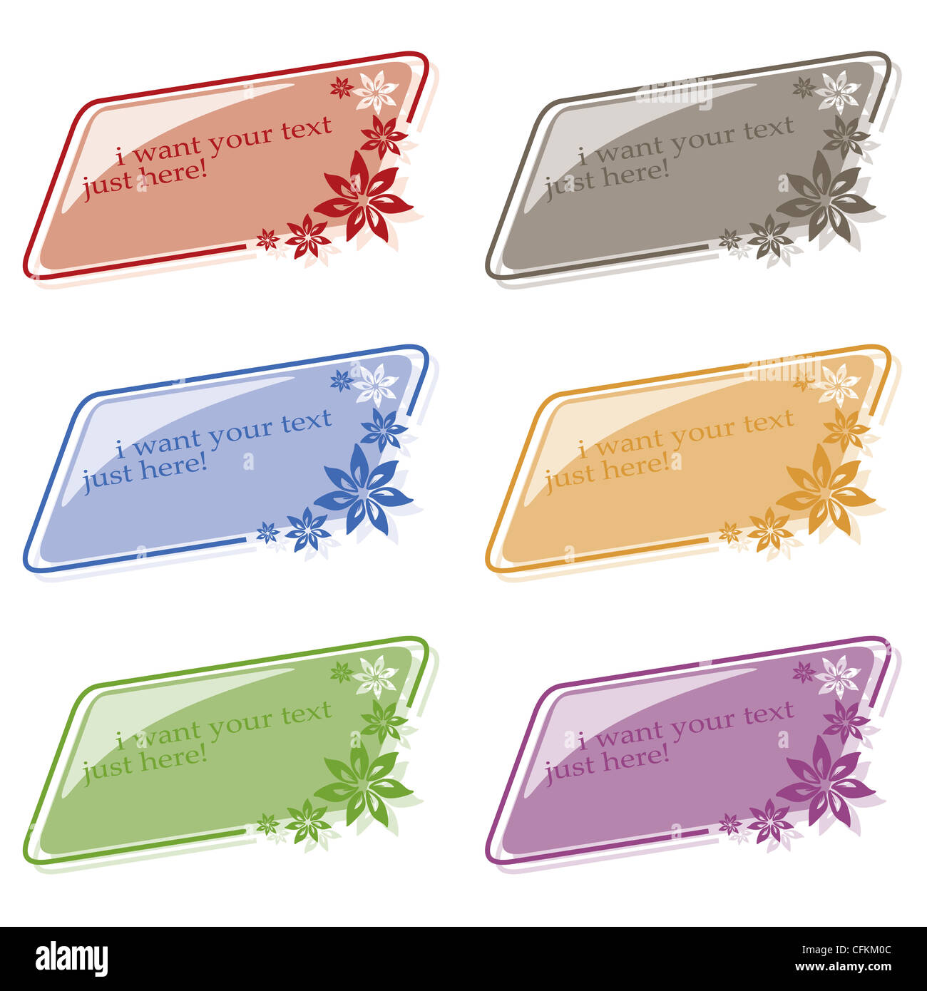 Various labels illustration hi-res stock photography and images - Alamy