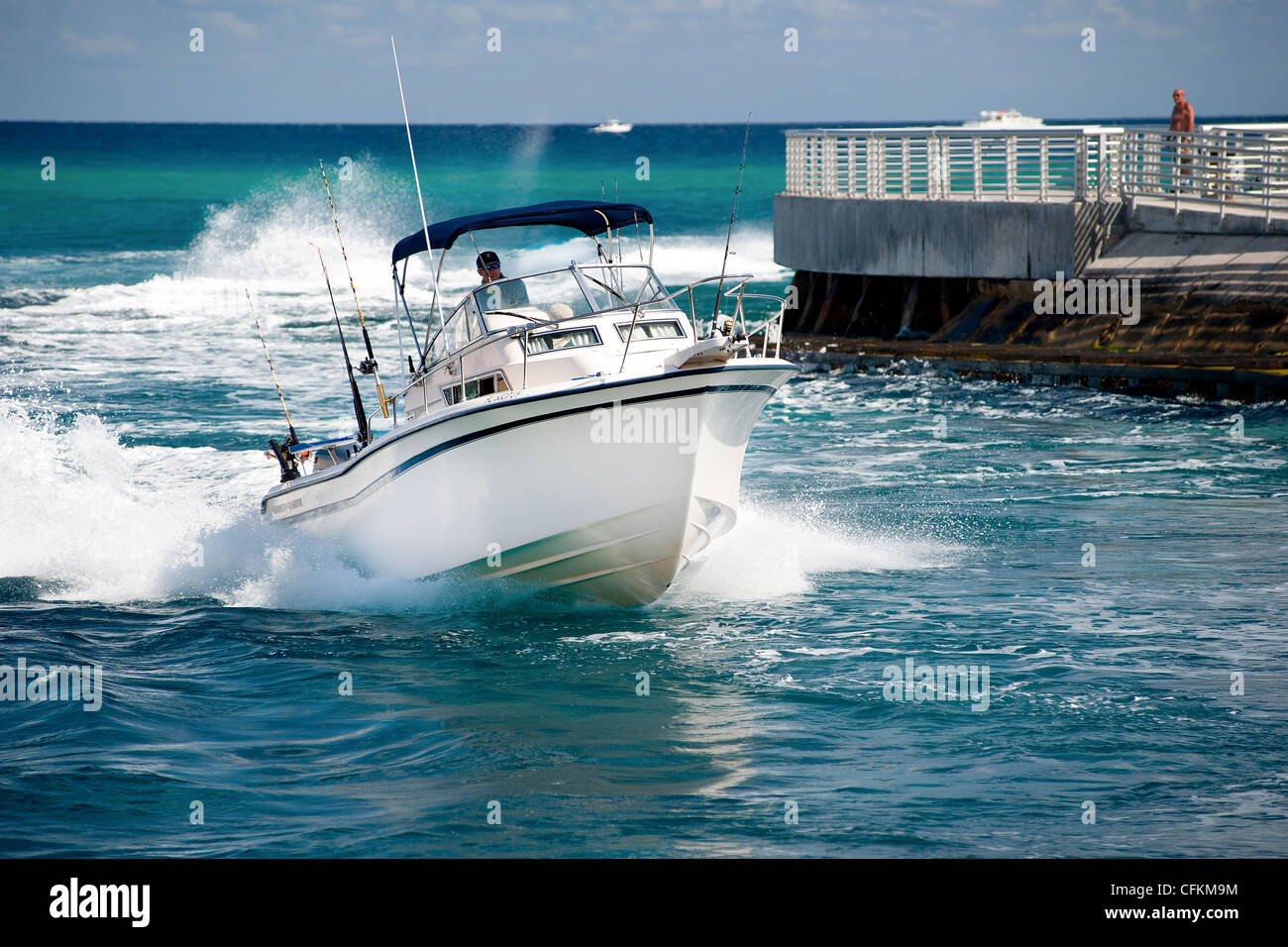 small fishing boat Stock Photo - Alamy