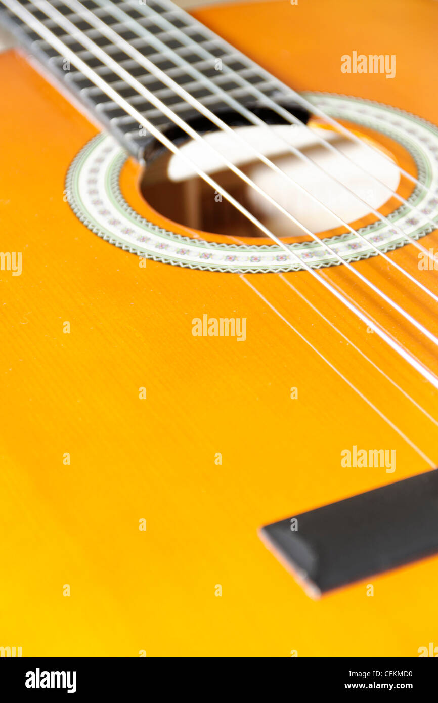 classical guitar with 6 strings Stock Photo - Alamy