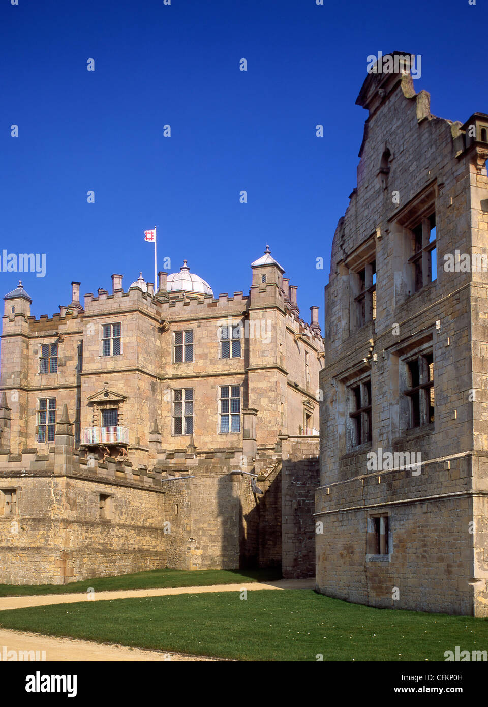 England Derbyshire Bolsover castle Stock Photo - Alamy