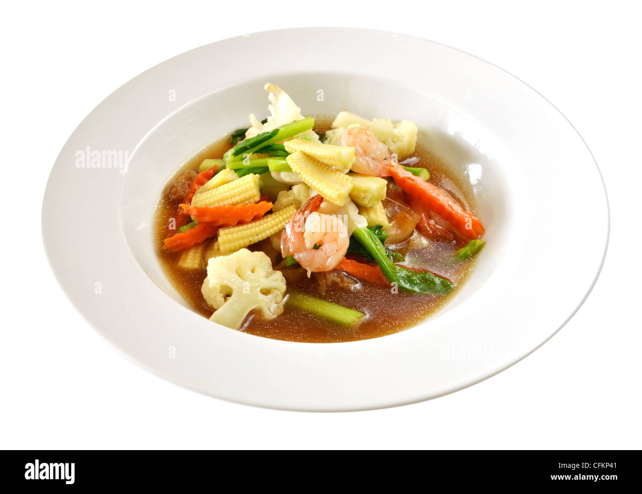 Thai style food noodles Cut Out Stock Images & Pictures - Alamy