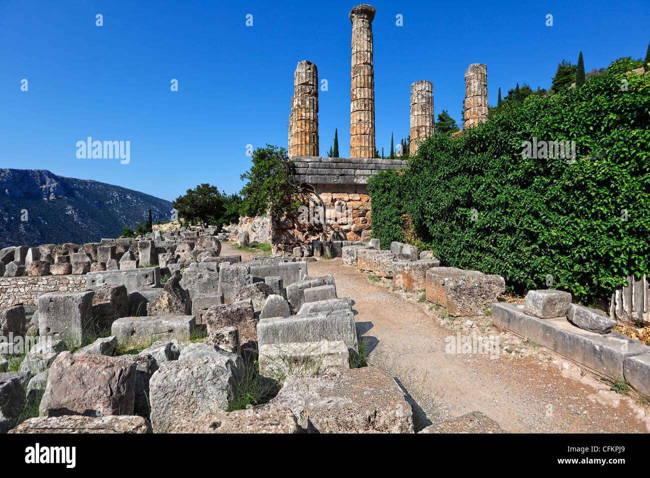 Oracle of apollo at delphi hi-res stock photography and images - Alamy