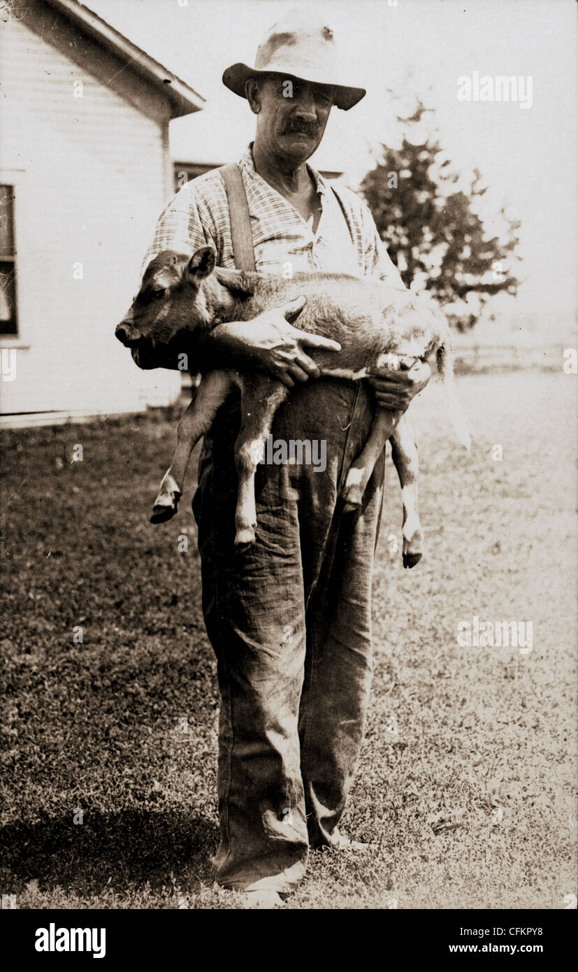 Farmer 1900s hi-res stock photography and images - Alamy