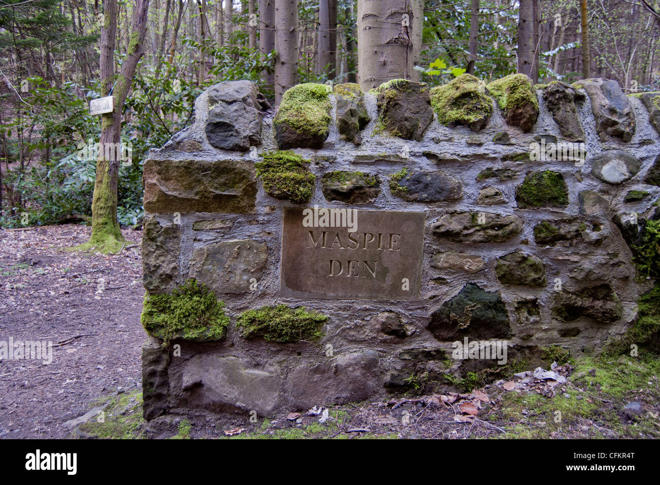 Scotland Maspie Den Stock Photo - Alamy