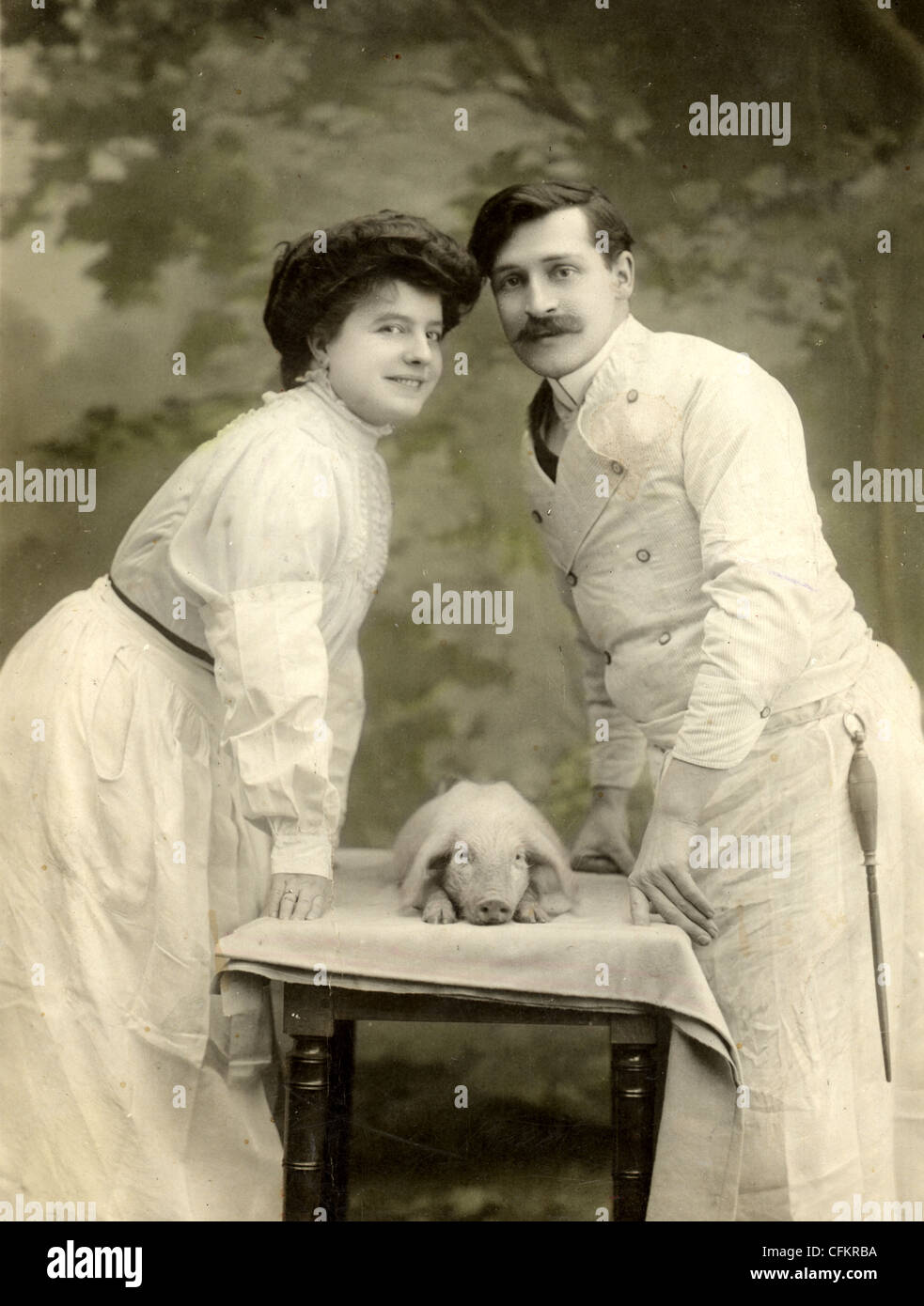 1910s butcher hi-res stock photography and images - Alamy