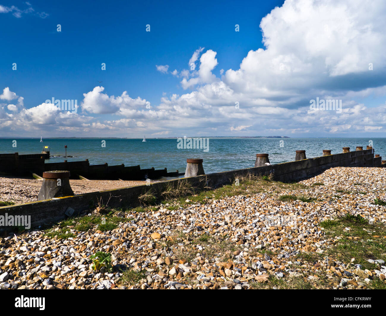 Whitstable beach, Kent, England Stock Photo - Alamy