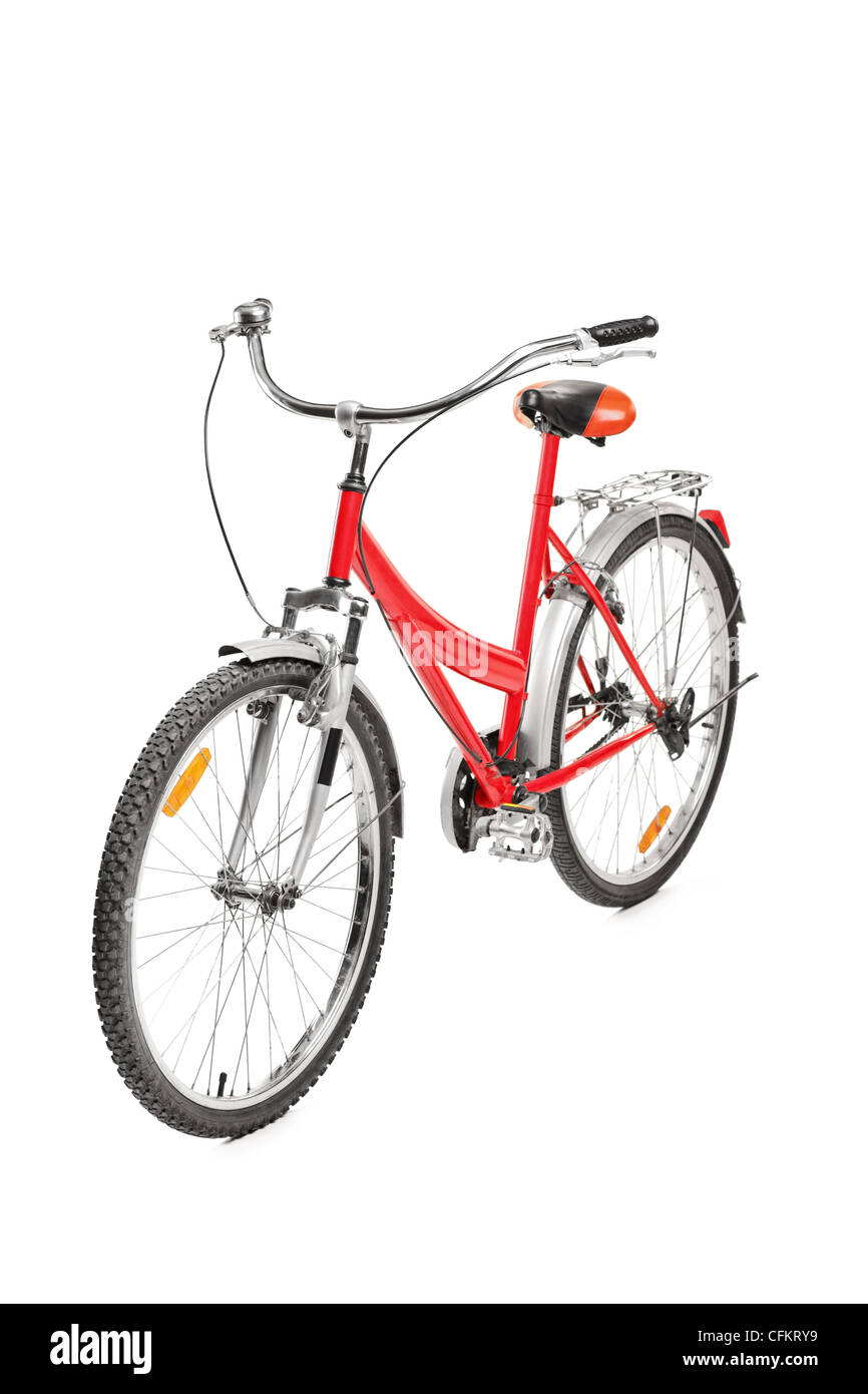 A studio shot of a bicycle isolated on white background Stock Photo - Alamy