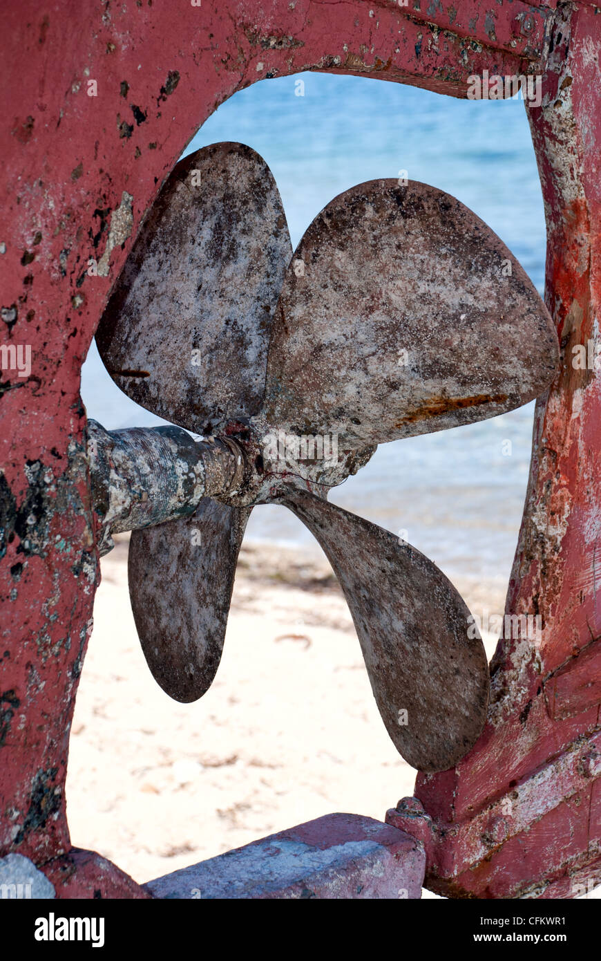 Closeup of ship propeller hi-res stock photography and images - Alamy
