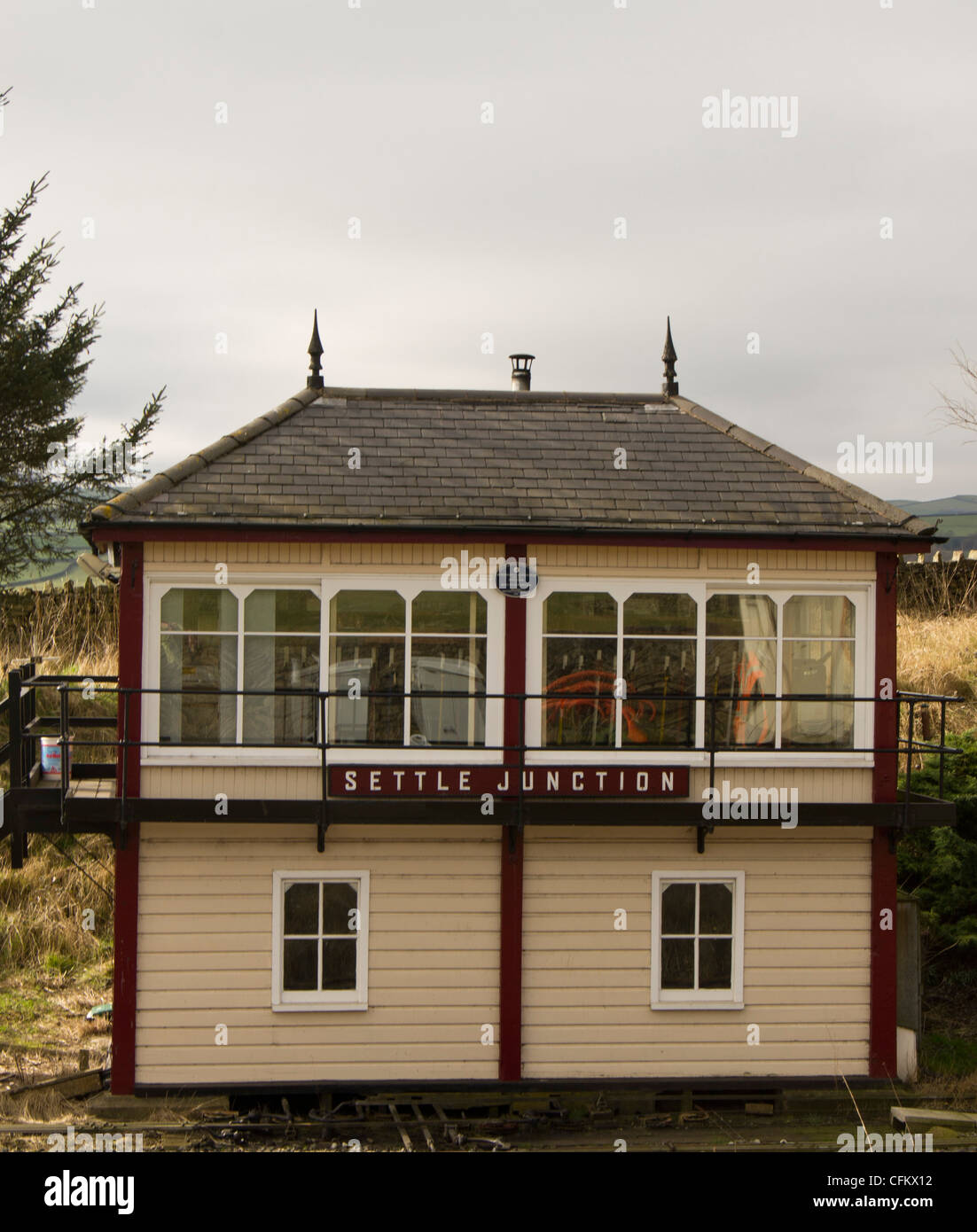 Junction signal box hi-res stock photography and images - Alamy