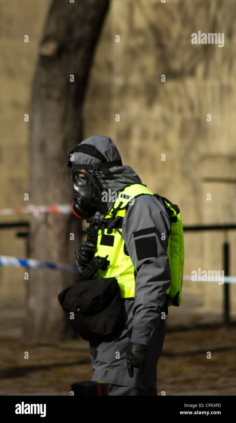 Disaster training exercise in Leeds city center Stock Photo - Alamy