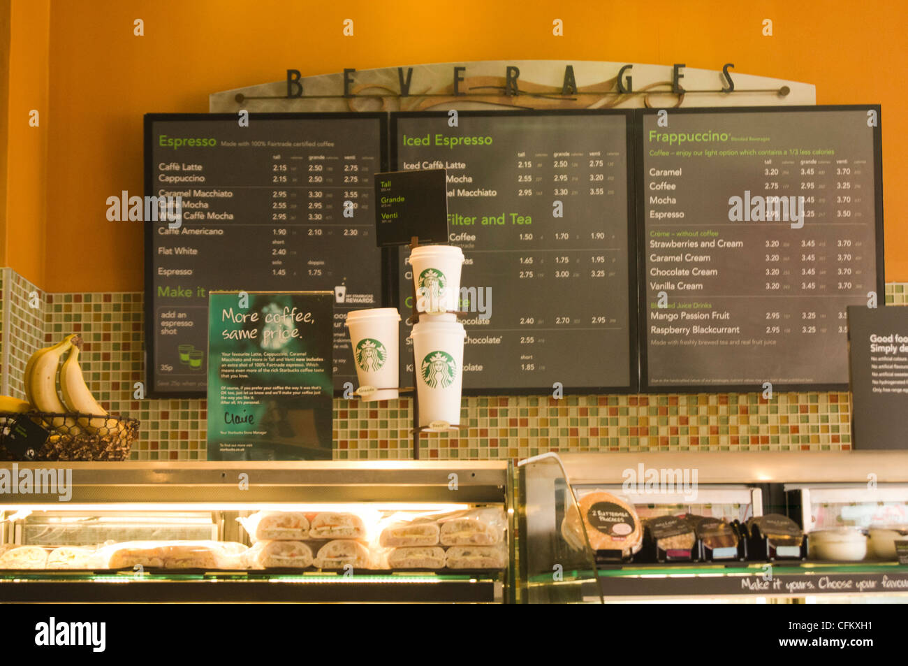 Starbucks interior hi-res stock photography and images - Alamy