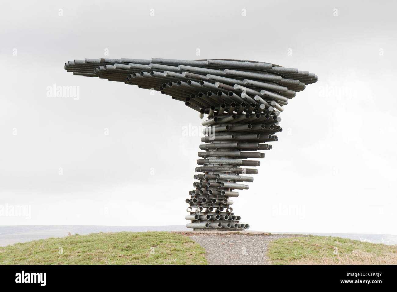 The Singing Ringing Tree - Panopticon near Burnley, Lancashire, England ...