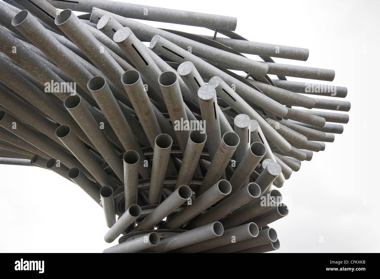 The Singing Ringing Tree - Panopticon near Burnley, Lancashire, England ...