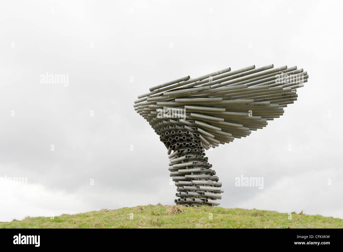 The Singing Ringing Tree - Panopticon near Burnley, Lancashire, England ...