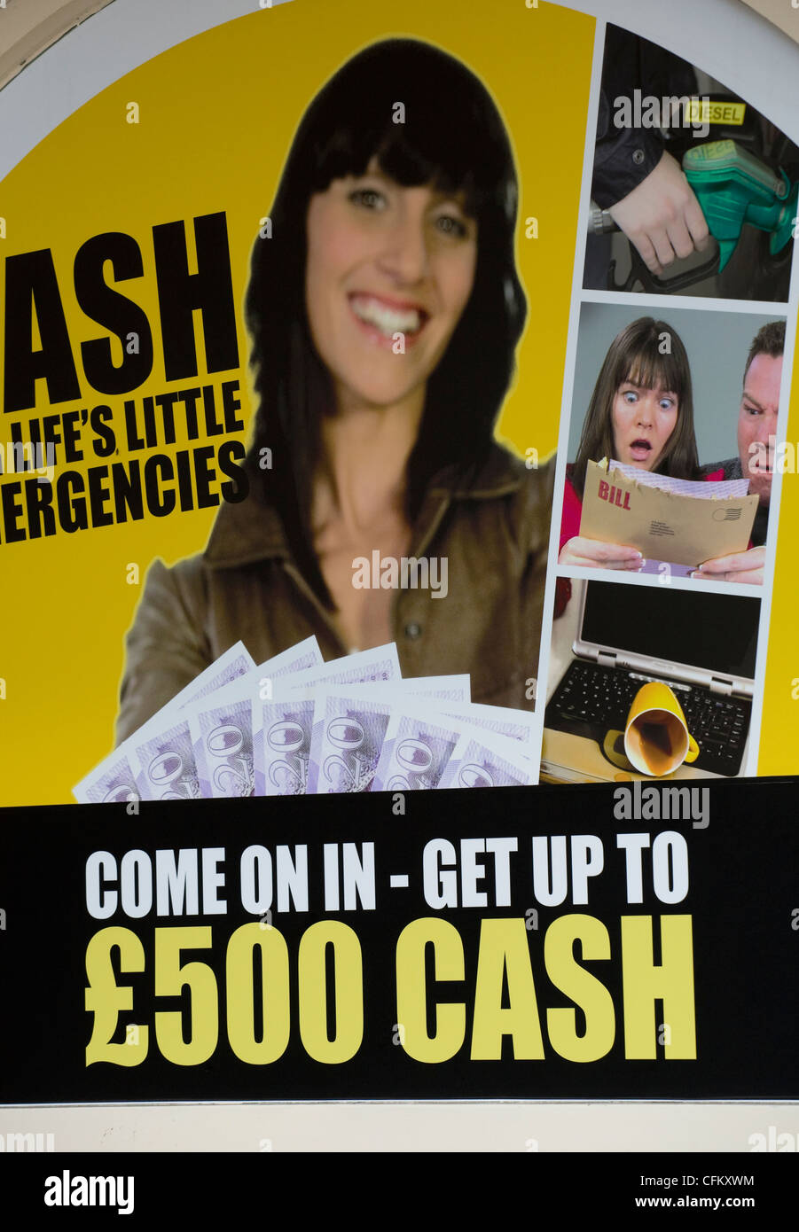 Cash cheques cashed hi-res stock photography and images - Alamy