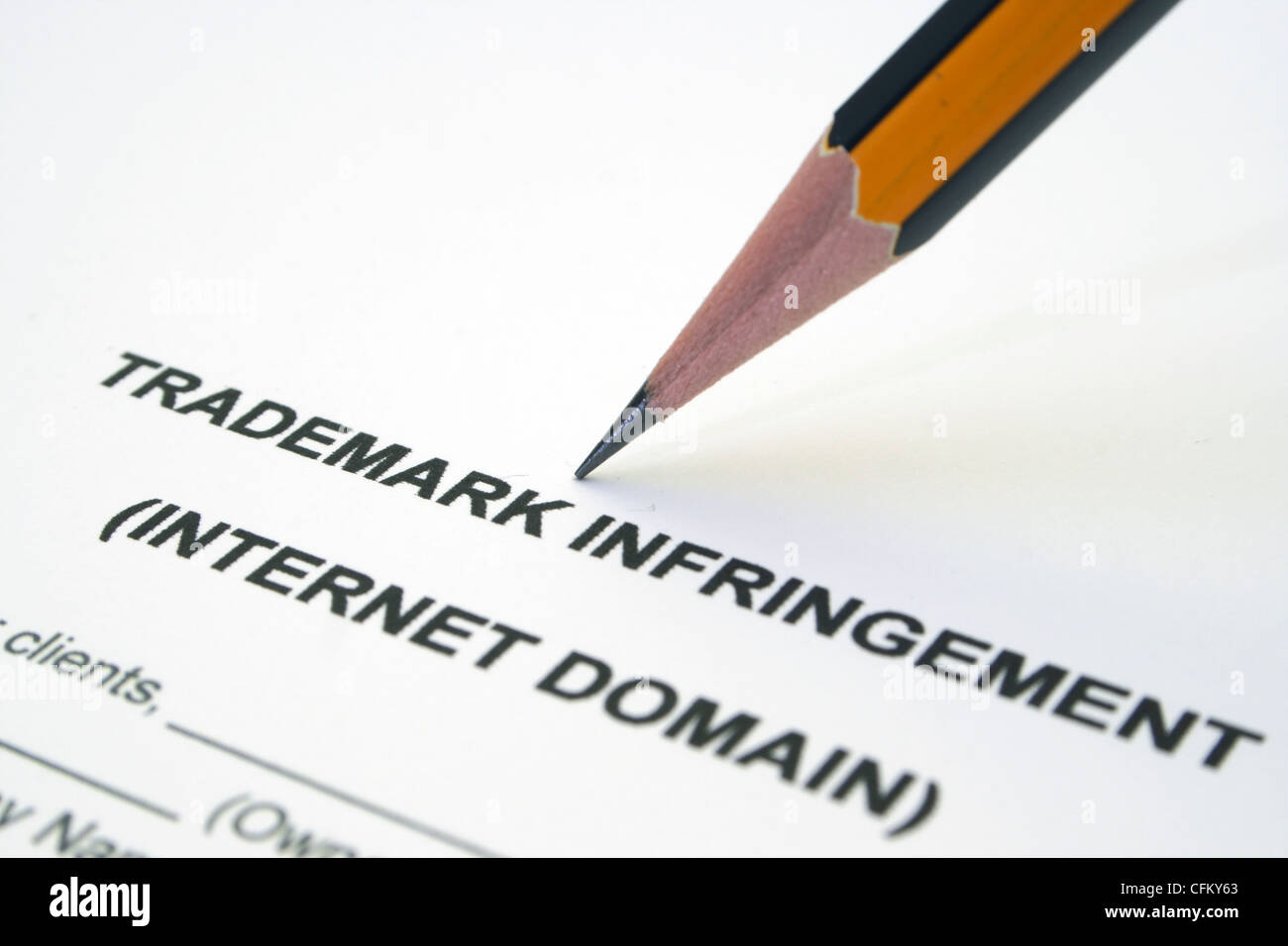 Copyright symbol trademark metal hi-res stock photography and images ...