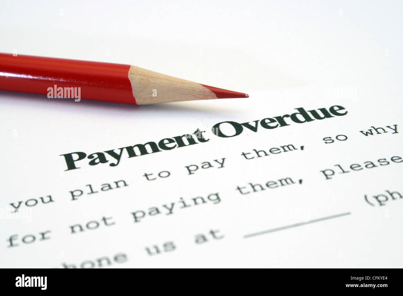 Overdue protection hi-res stock photography and images - Alamy