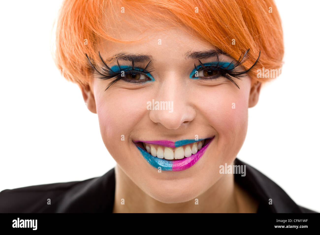 Beautiful young woman with a very confident, friendly smile Stock Photo ...