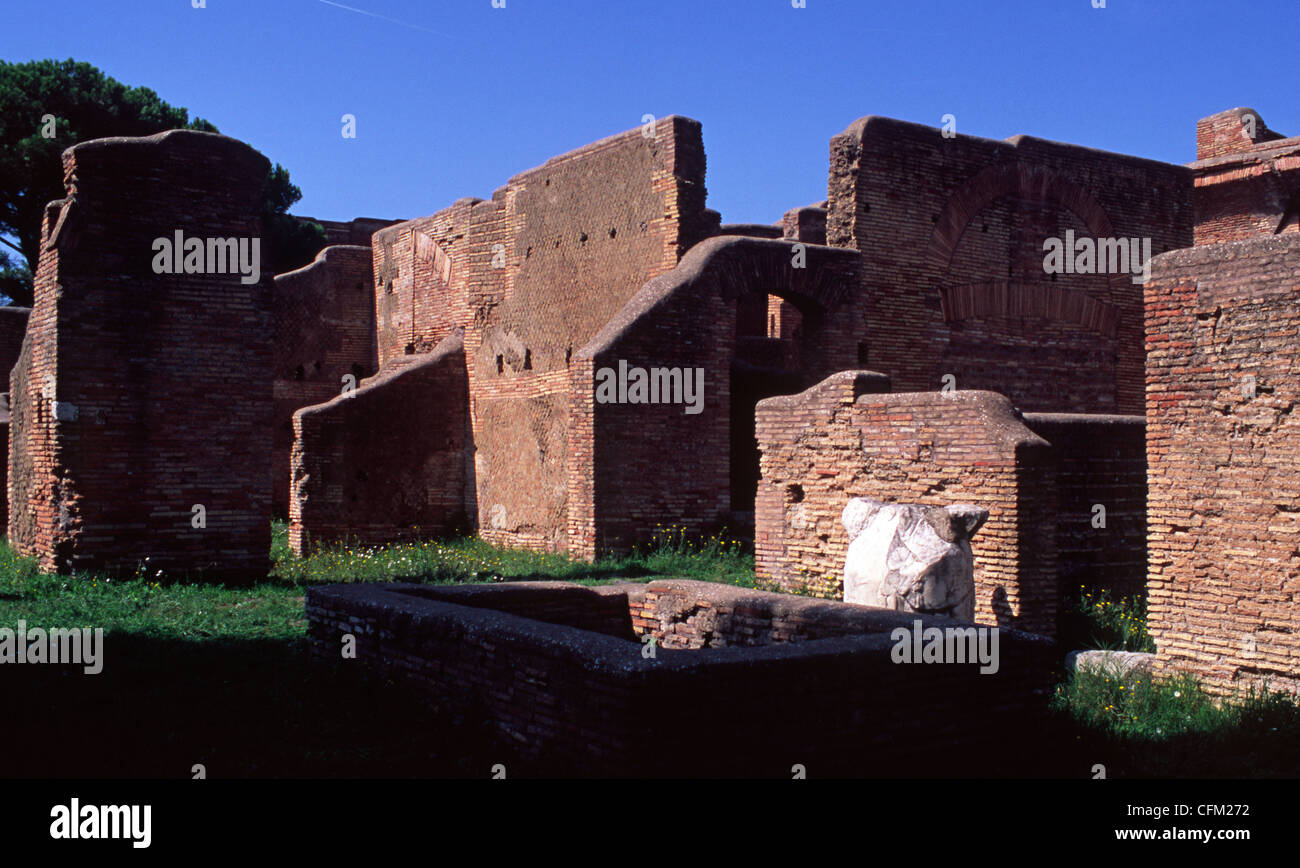 Ostia the harbour city of ancient rome hi-res stock photography and ...