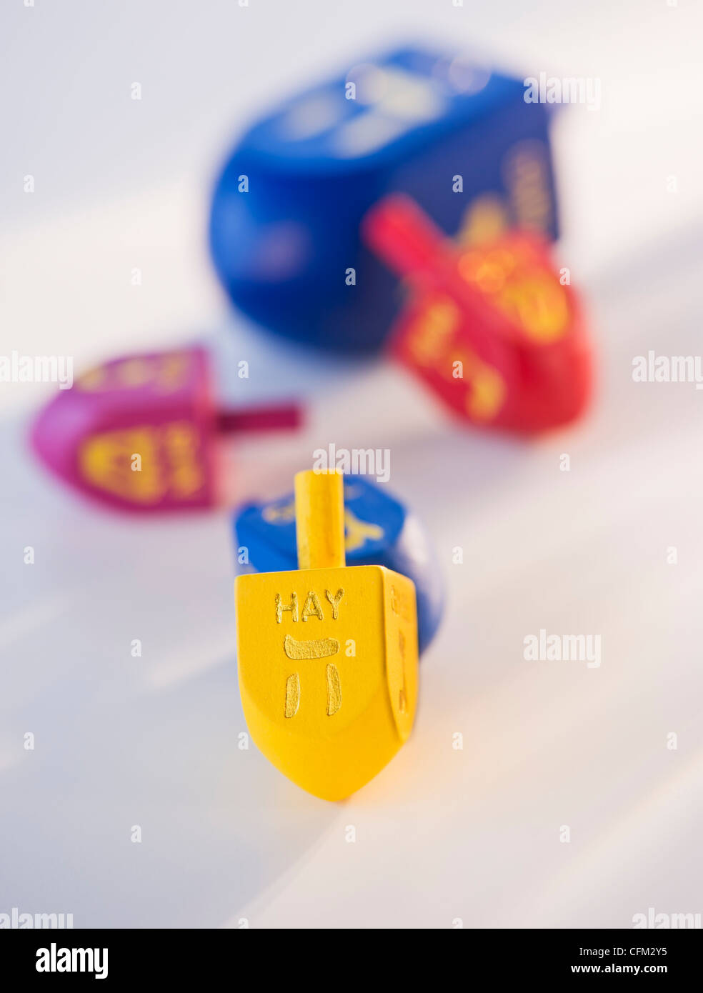 Dreidels hi-res stock photography and images - Alamy