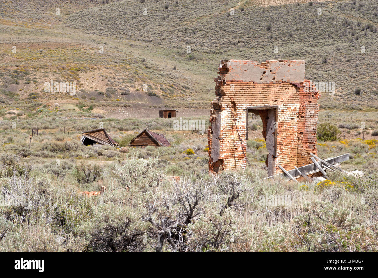 Hamilton nevada ghost town hi-res stock photography and images - Alamy