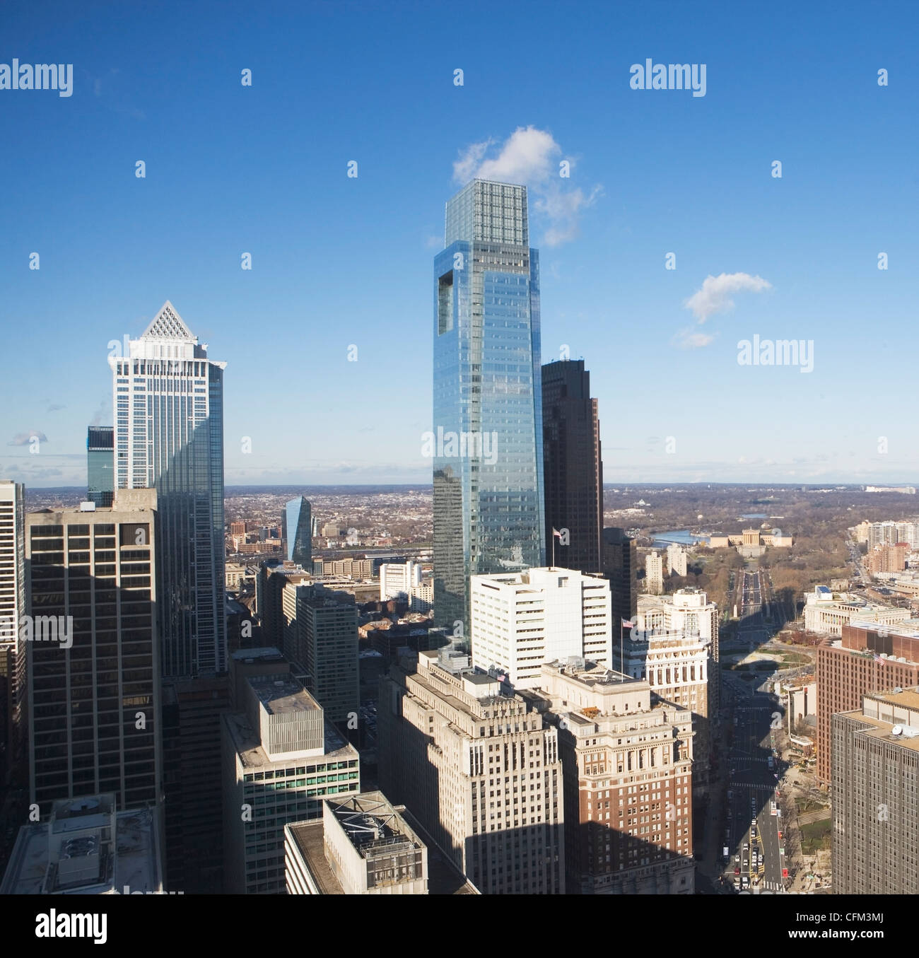 Philadelphia skyscraper hi-res stock photography and images - Alamy
