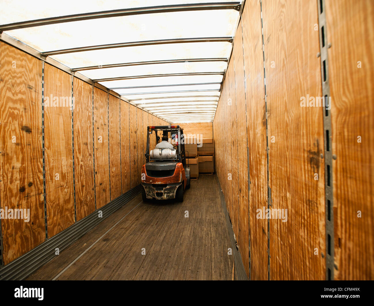Truck driver inside truck usa hi-res stock photography and images - Alamy
