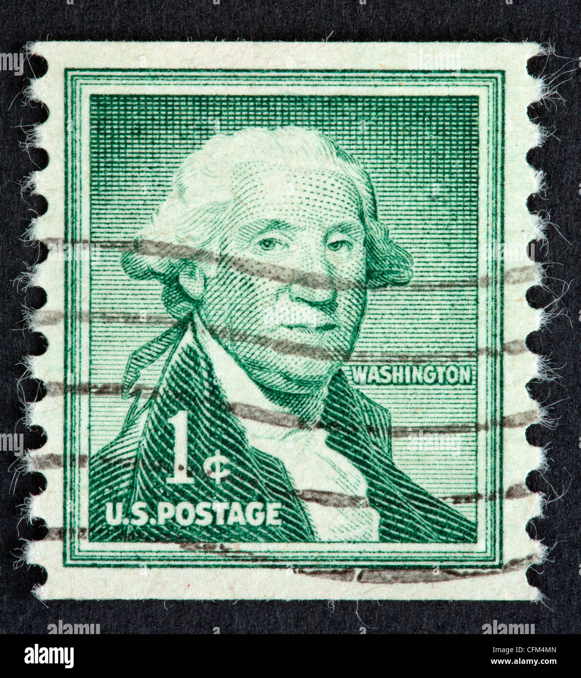Us postage stamp george washington hi-res stock photography and images ...