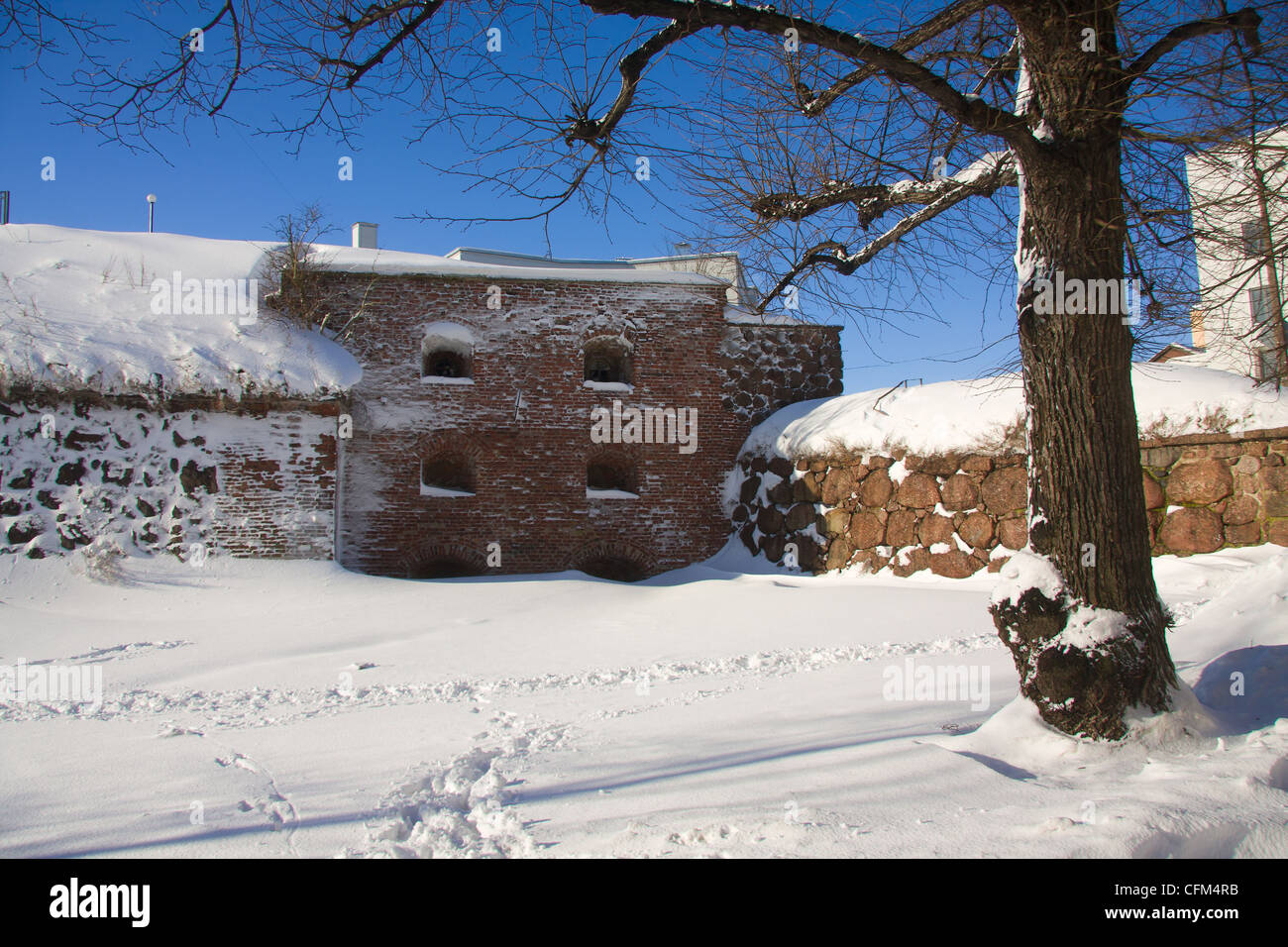 Russia, Vyborg, Viipuri, bastion Pantserlaks Stock Photo - Alamy