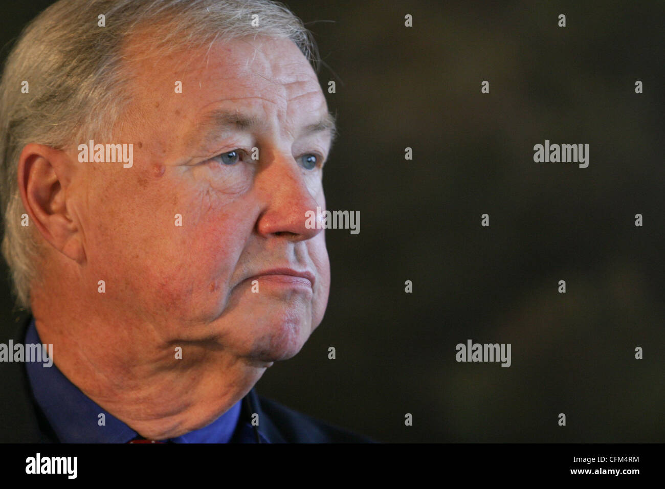 Sir Terence Conran, British designer and restaurateur, in Tokyo, Japan ...
