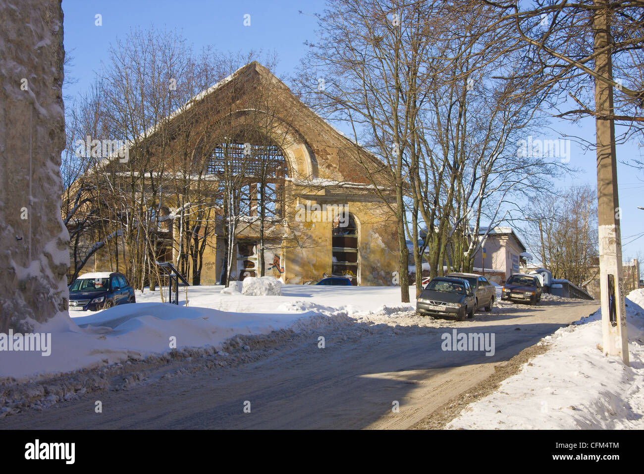 Russia, Vyborg, Viipuri, Collegiate Church of the Dominican brothers ...