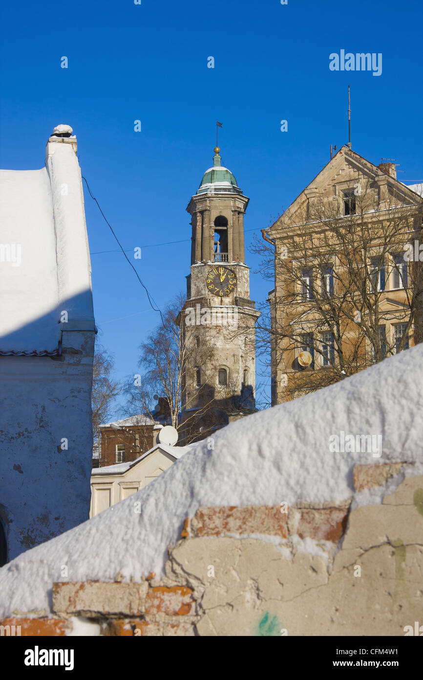 Viipurin vanhan tuomiokirkon kellotorni hi-res stock photography and ...