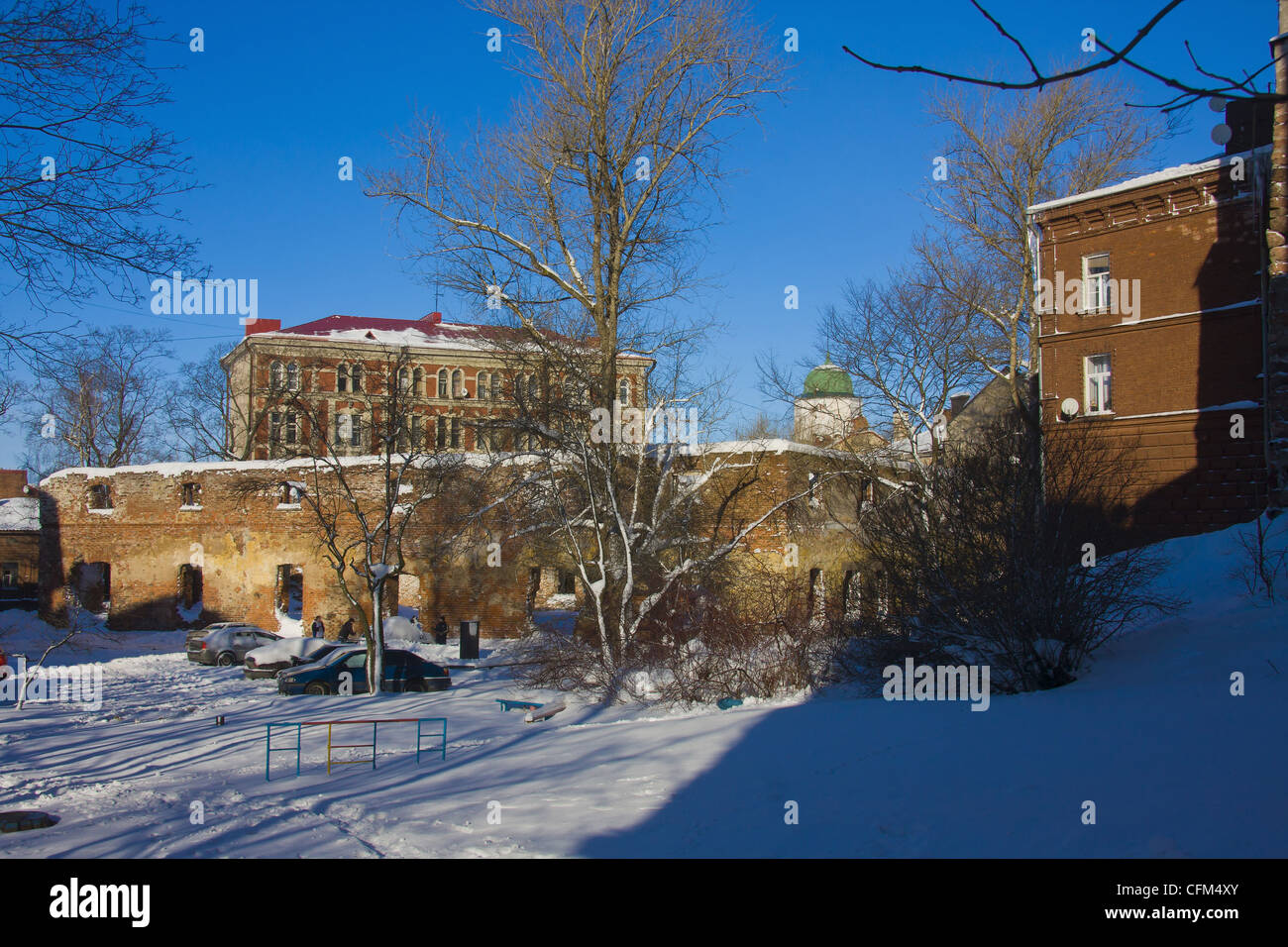 Russia, Vyborg, Viipuri,Old Cathedral,Viipurin vanha tuomiokirkko Stock ...