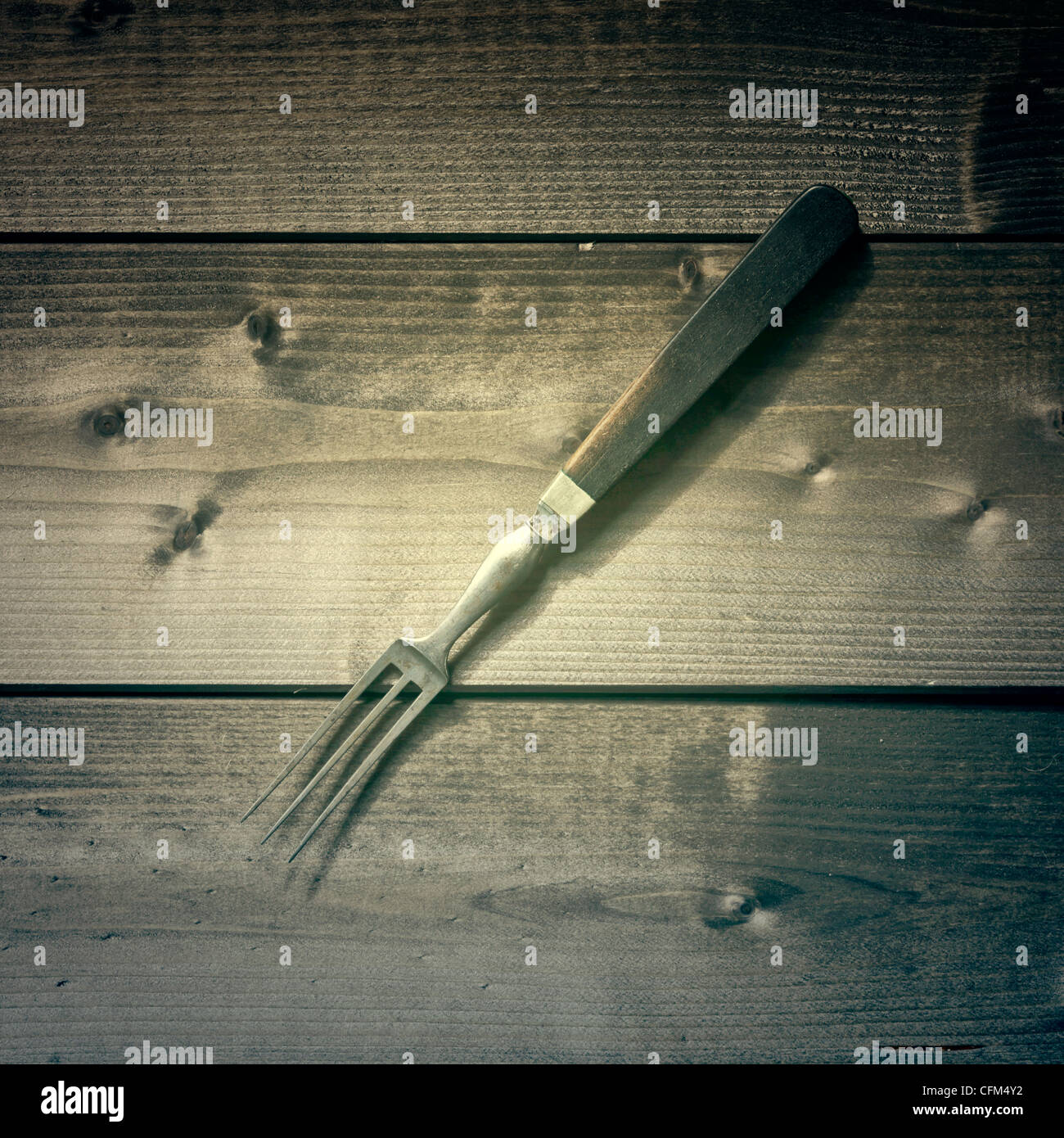 Old wooden fork handle hi-res stock photography and images - Alamy