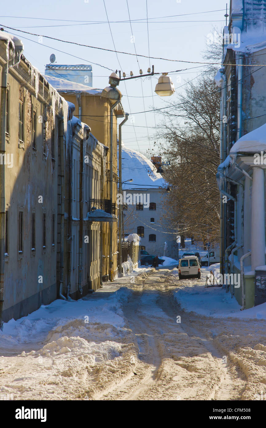 Russia, Vyborg, Viipuri, round Tower, Pyöreä torni,Karjaportinkatu ...