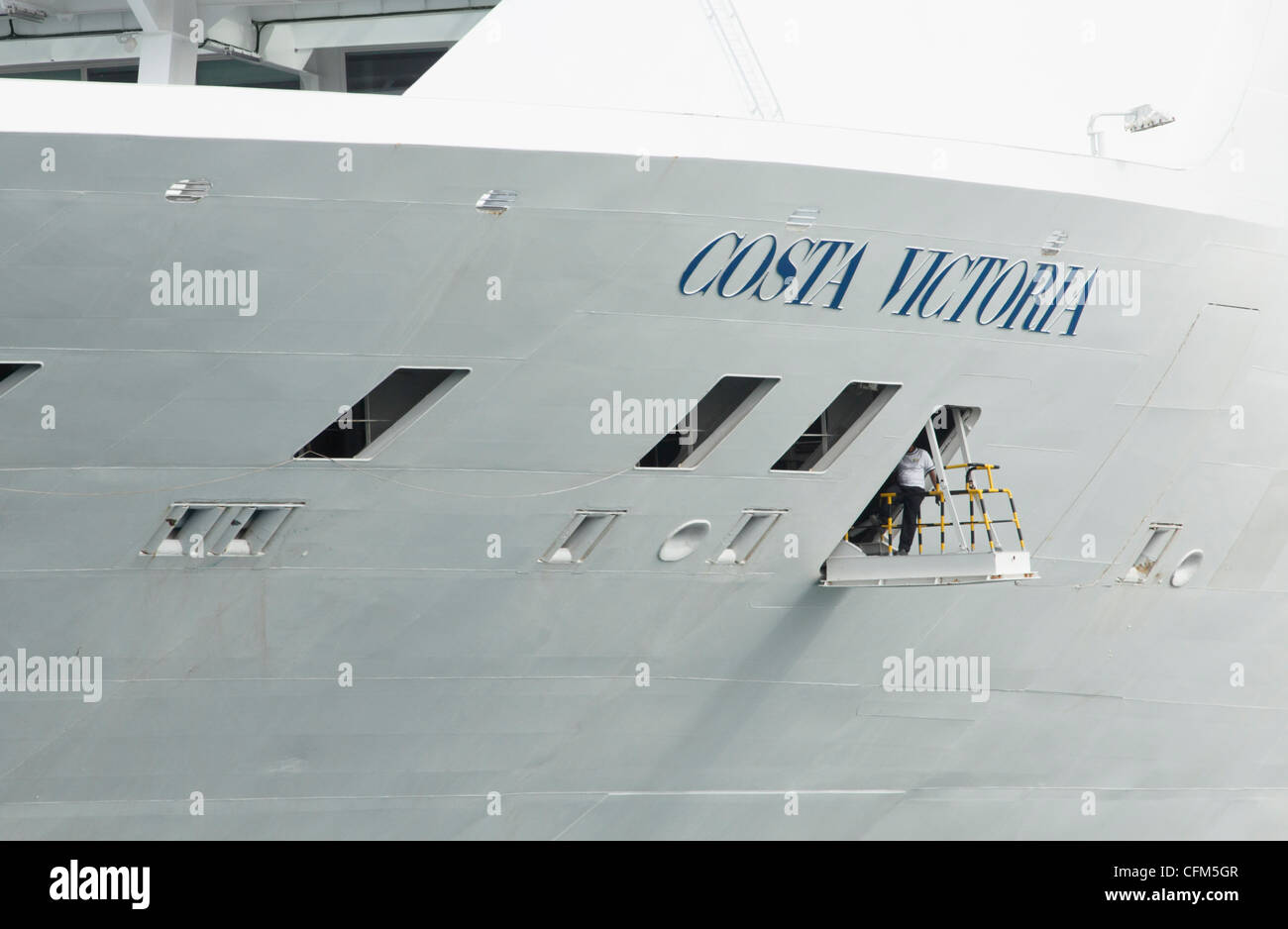Costa Victoria cruise ship Stock Photo - Alamy