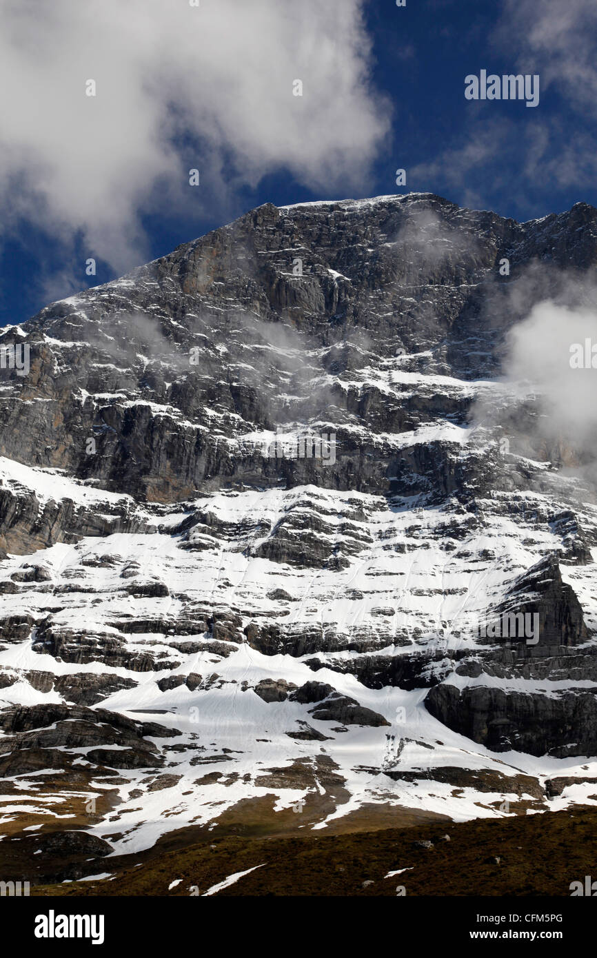 Eiger North Face, Bernese Alps, Bernese Oberland, Swiss Alps ...