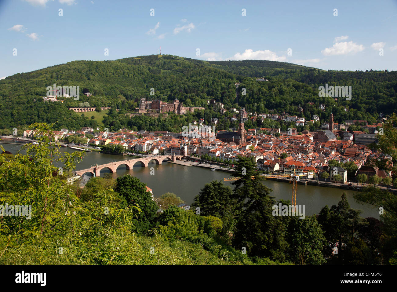 Heidelberg neckar bridge hi-res stock photography and images - Alamy