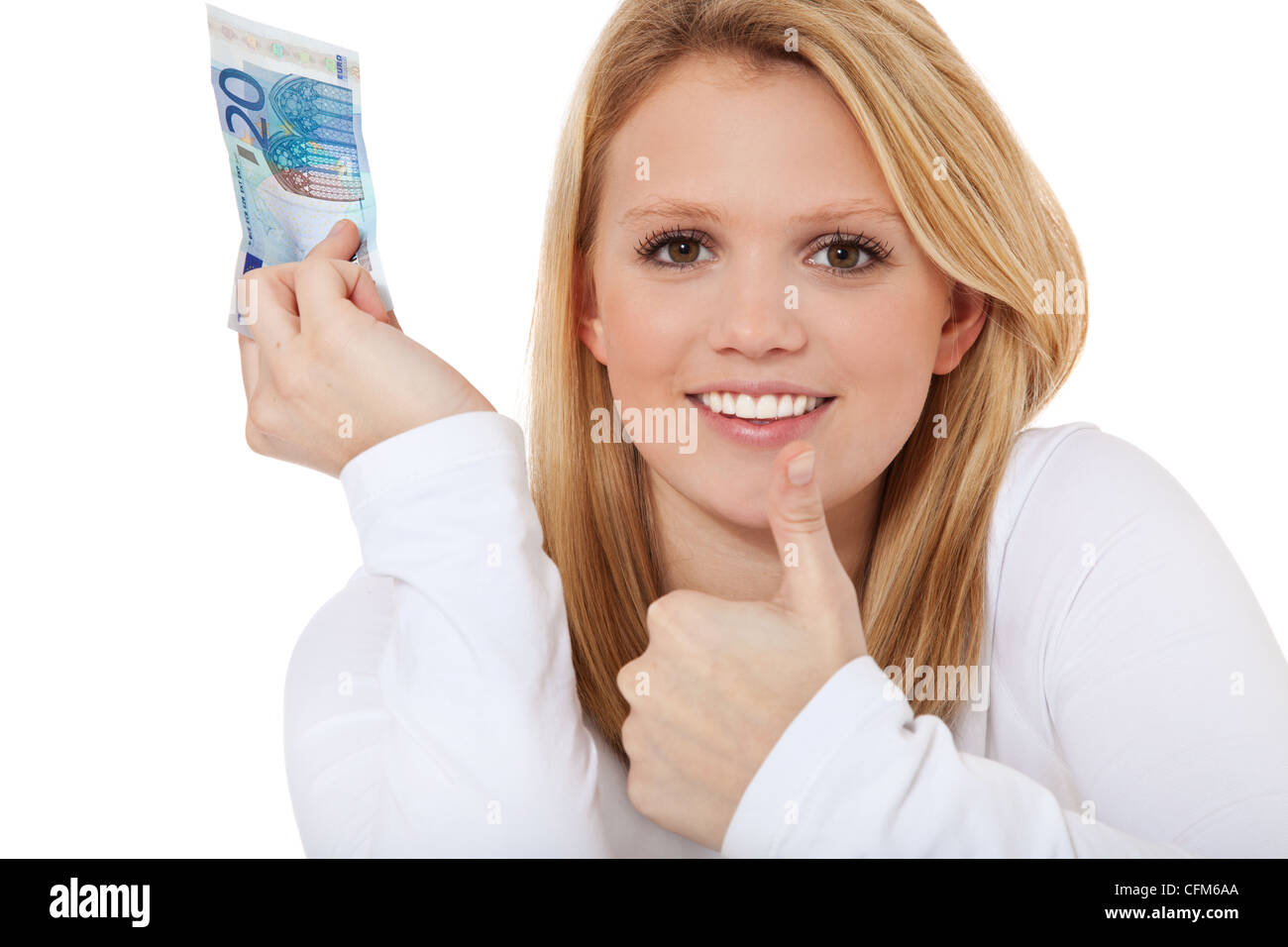 20 euro banknote hi-res stock photography and images - Alamy