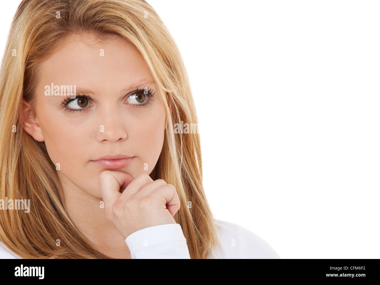 Woman making a decision hi-res stock photography and images - Alamy