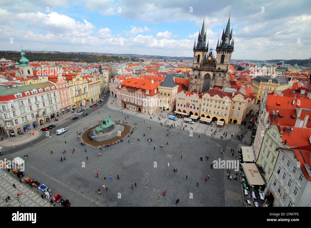 Old Town Square, UNESCO World Heritage Site, Prague, Czech Republic ...