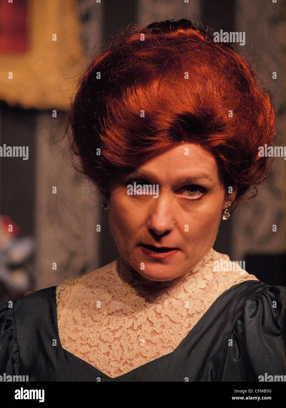 A stage production of Hedda Gabler Stock Photo - Alamy