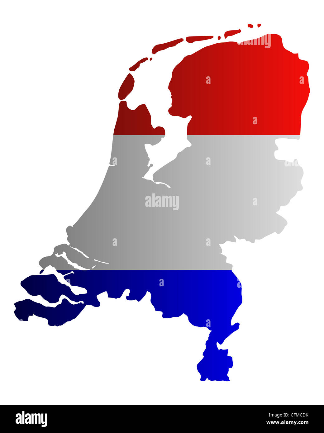 Map and flag of the Netherlands Stock Photo - Alamy