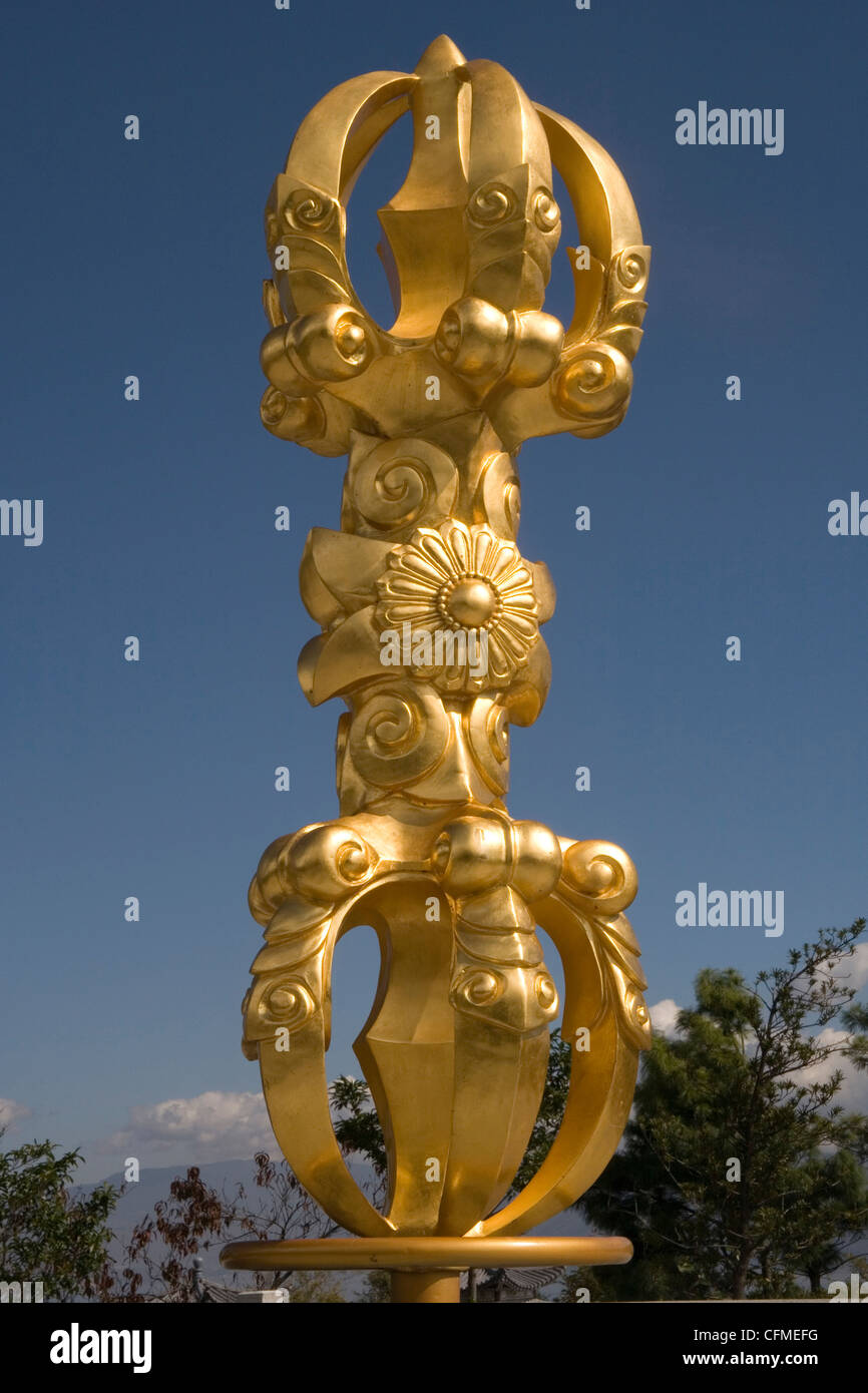 A Vajra, Chongsheng temple (The Three Pagodas Temple), Dali, Yunnan ...