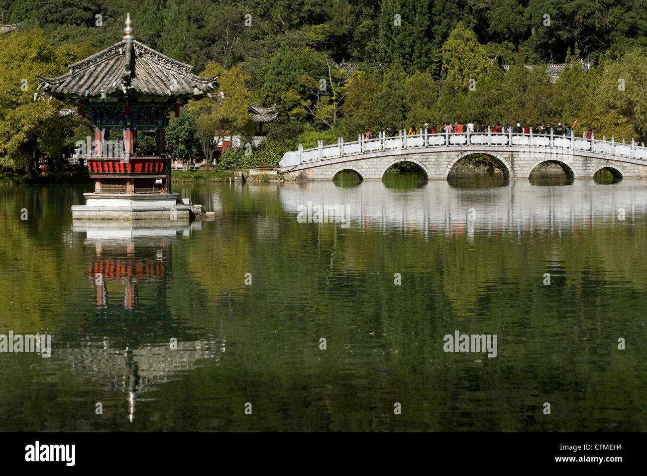 Black Dragon Pool Park, Lijiang, Yunnan, China, Asia Stock Photo - Alamy