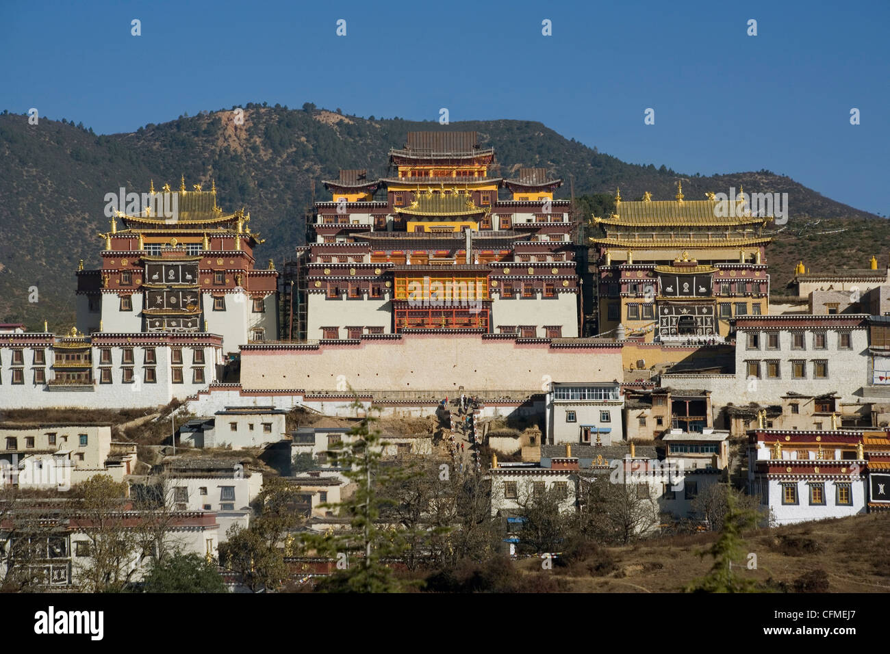 Tibetan monastery hi-res stock photography and images - Alamy