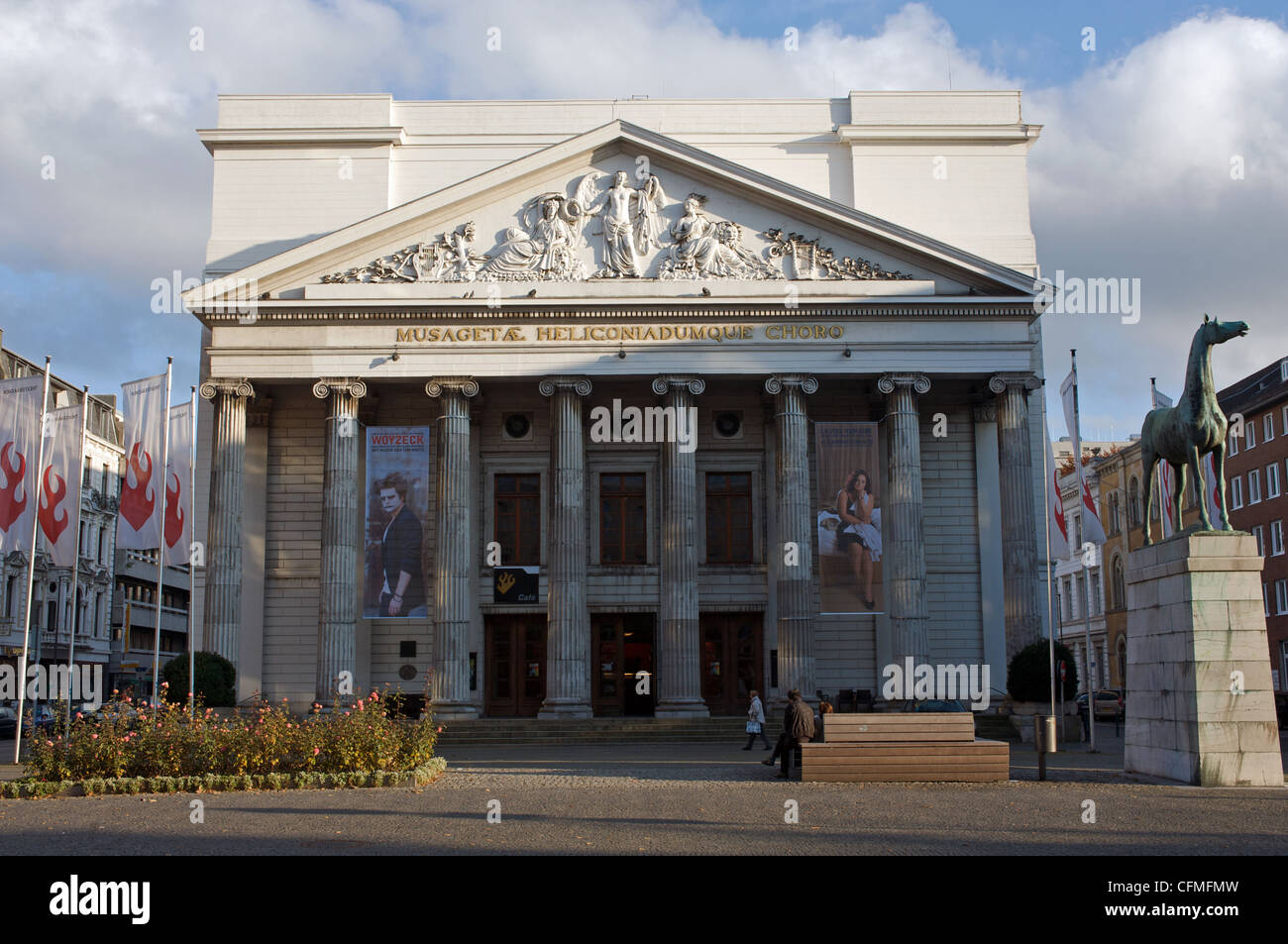 Aachen theatre Germany Stock Photo - Alamy