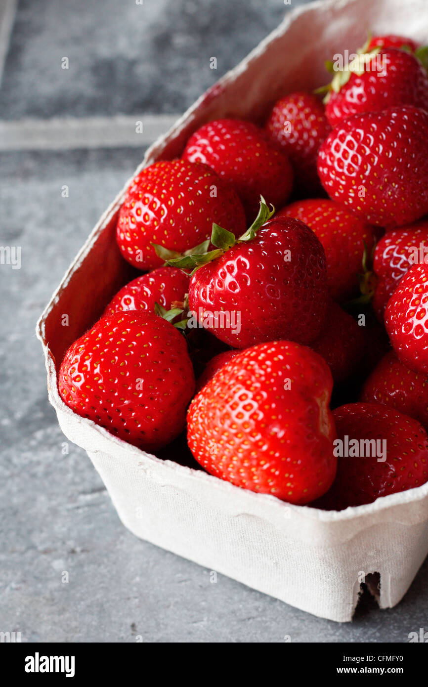 Beautiful bunch of strawberries hi-res stock photography and images - Alamy